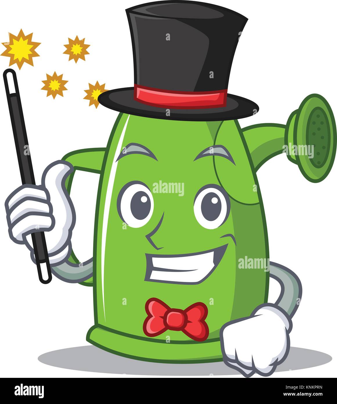 Magician watering can character cartoon Stock Vector Image & Art - Alamy