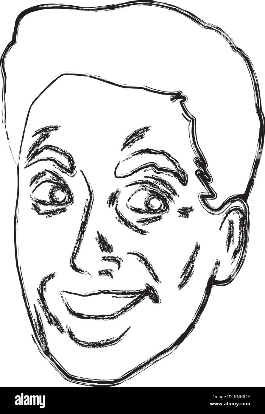 Man face pop art cartoon Stock Vector Image & Art - Alamy