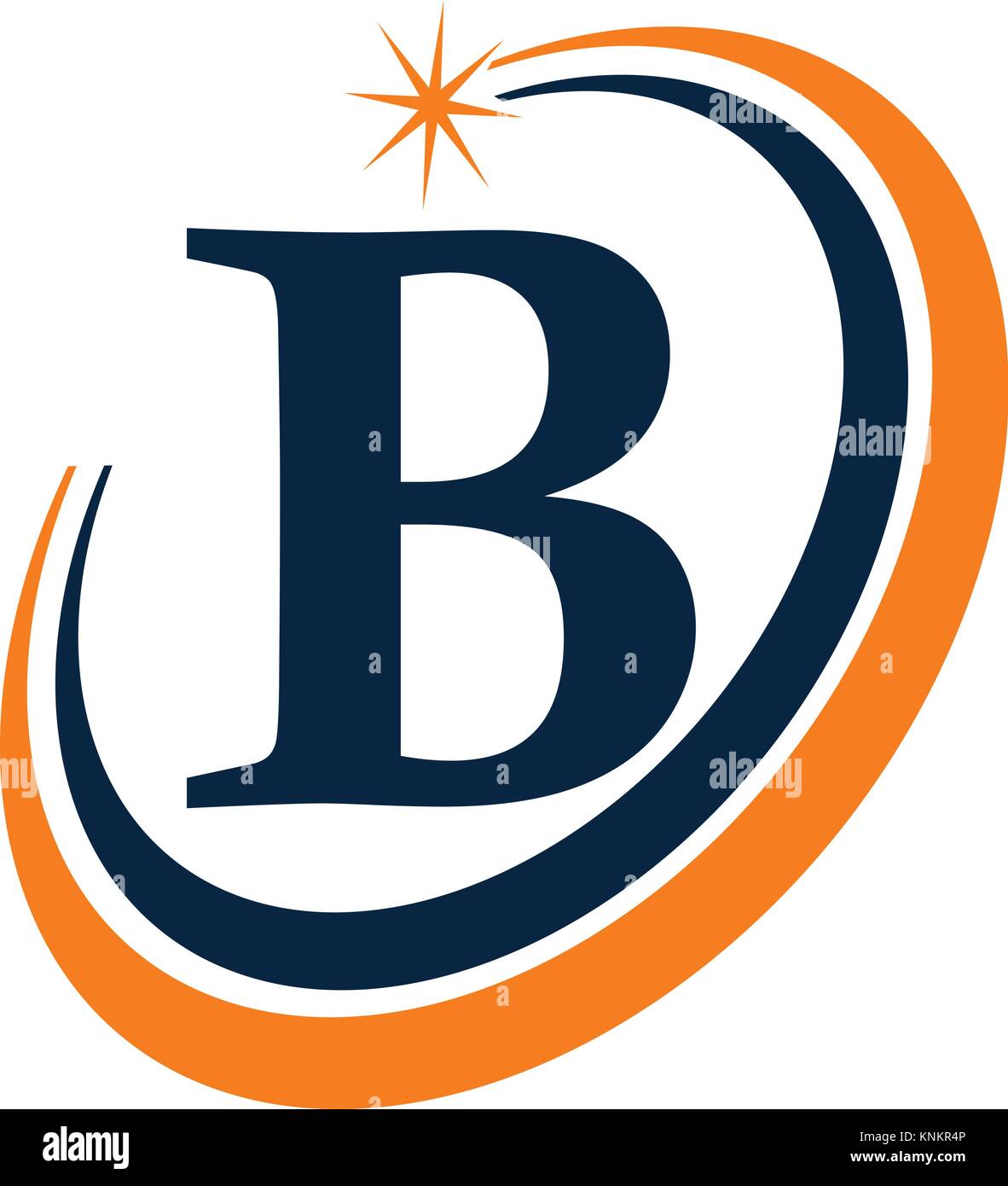 Modern Solution Letter B Stock Vector Image & Art - Alamy