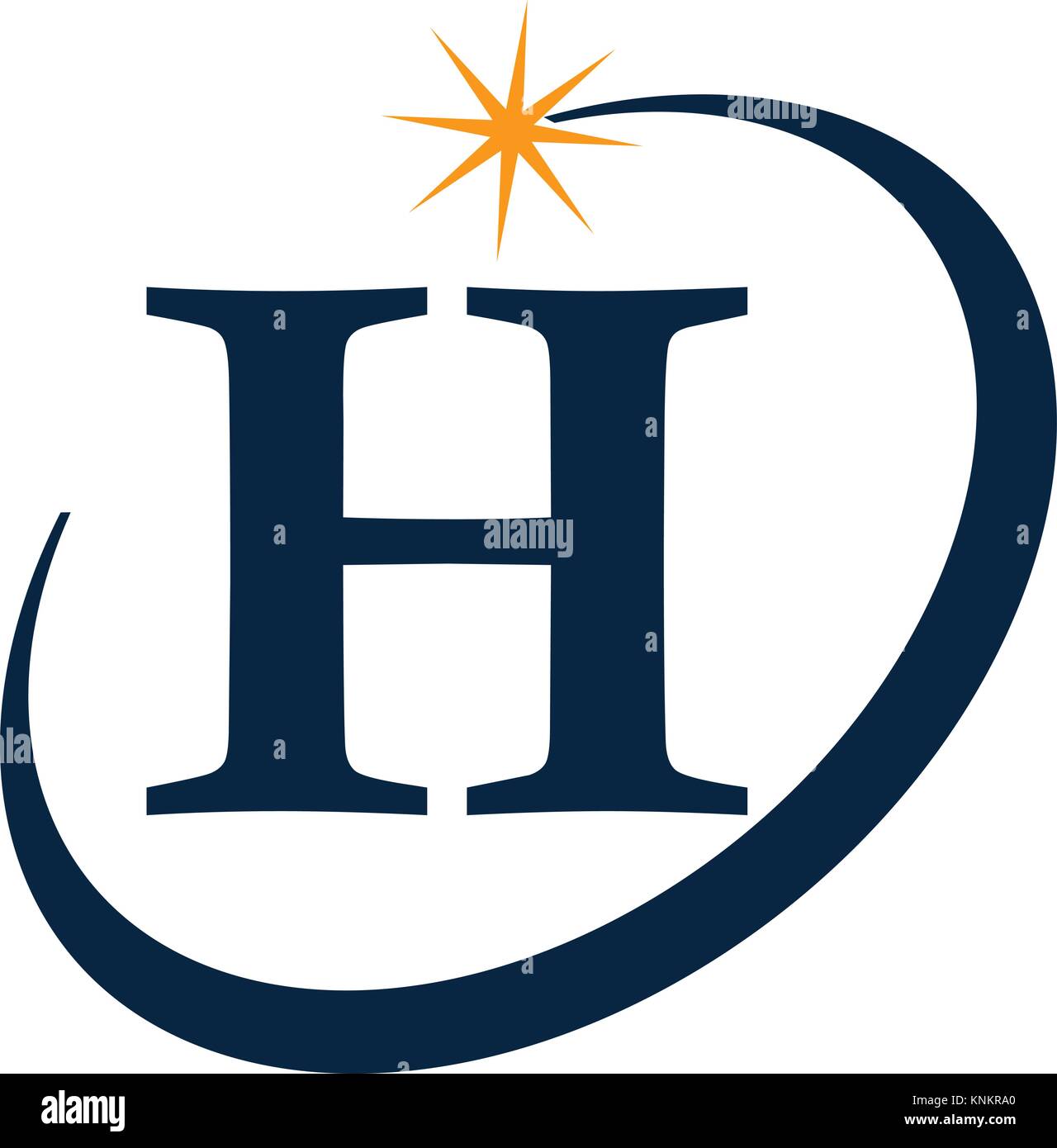 Modern Solution Letter H Stock Vector Image & Art - Alamy