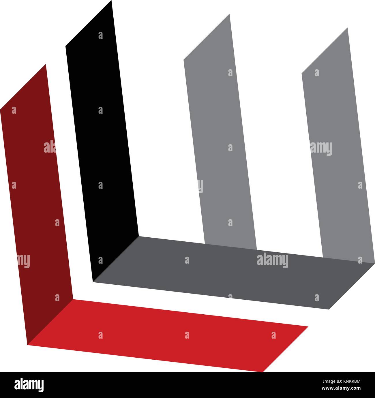 Letter L W Modern Stock Vector Image & Art - Alamy