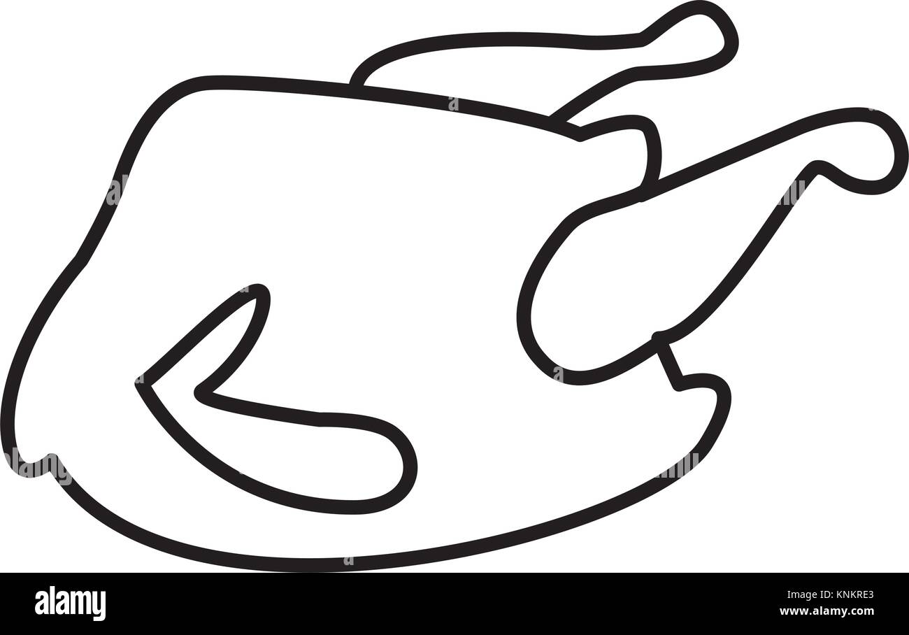 Chicken food symbol Stock Vector Image & Art - Alamy