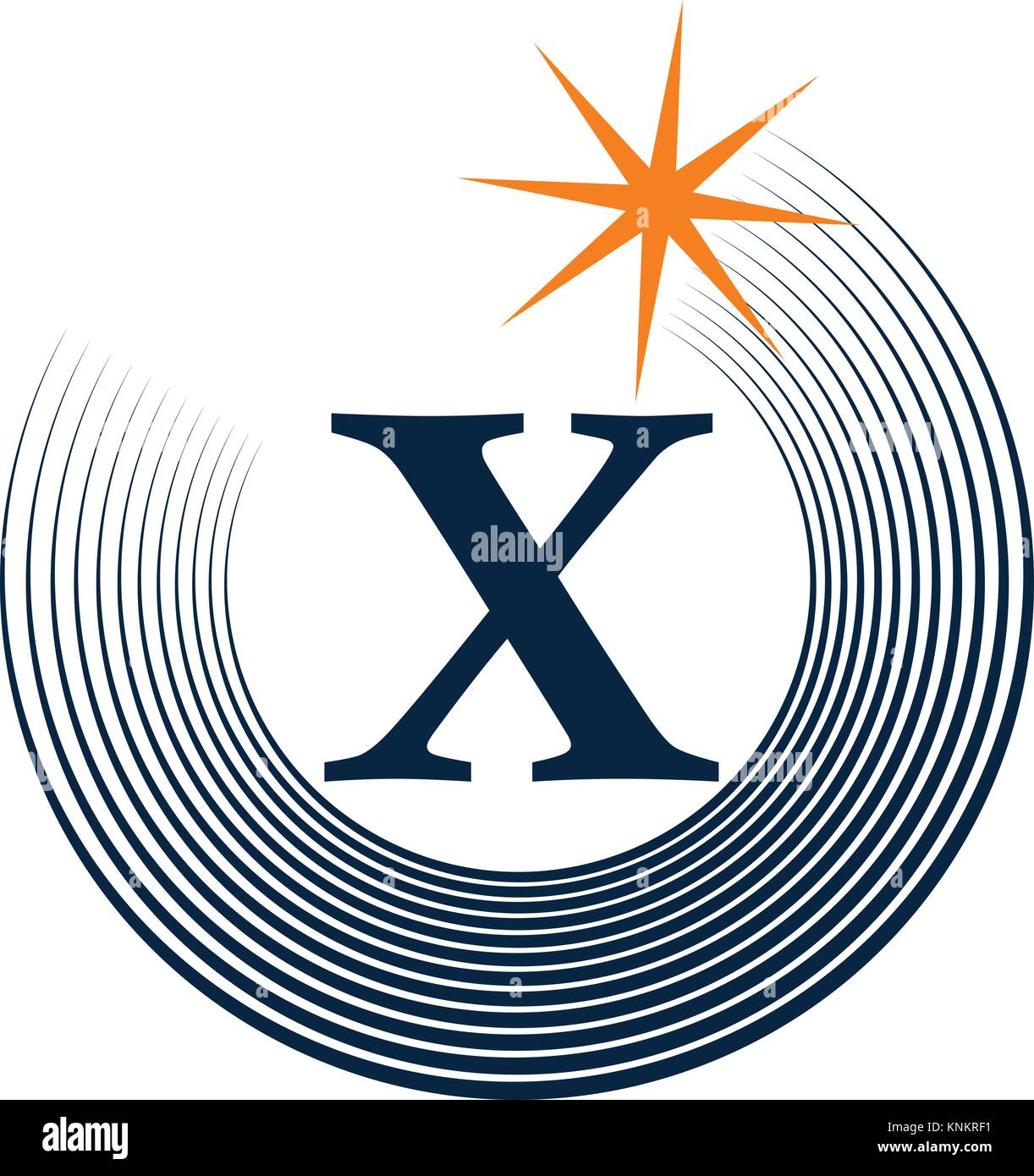 Modern Solution Letter X Stock Vector Image & Art - Alamy