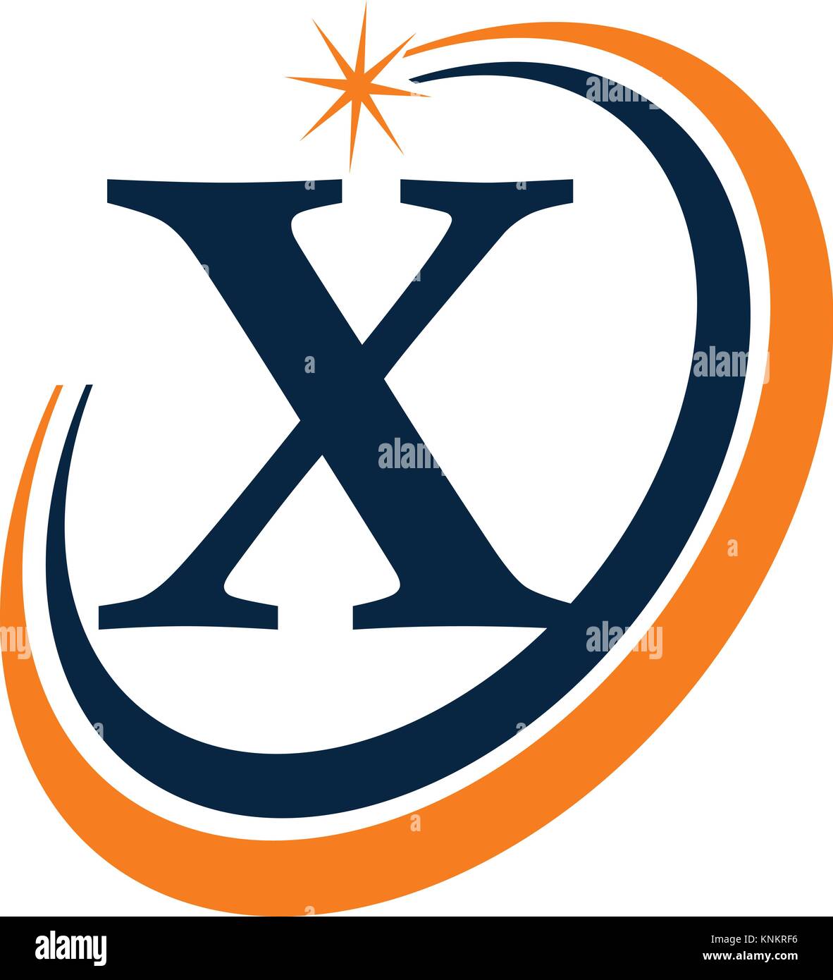 Modern Solution Letter X Stock Vector Image & Art - Alamy