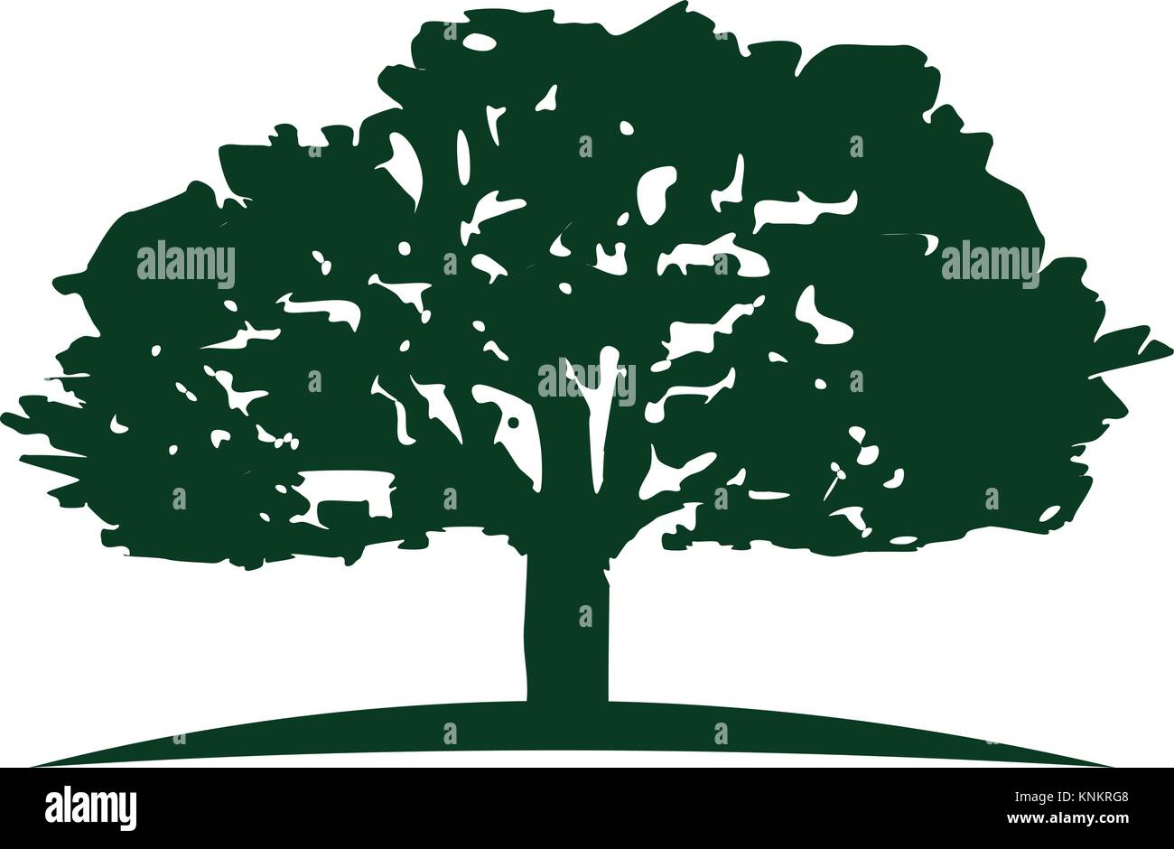 Oak Tree Logo Design Template Vector Stock Vector Image & Art - Alamy