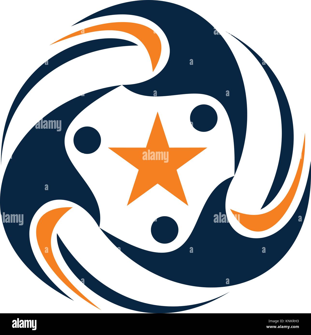 Team Work Synergy Stock Vector Image & Art - Alamy