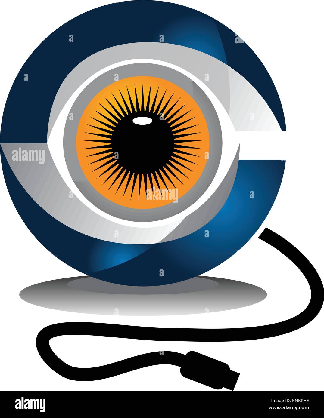 Surveillance Logo Design Template Vector Stock Vector Image & Art - Alamy