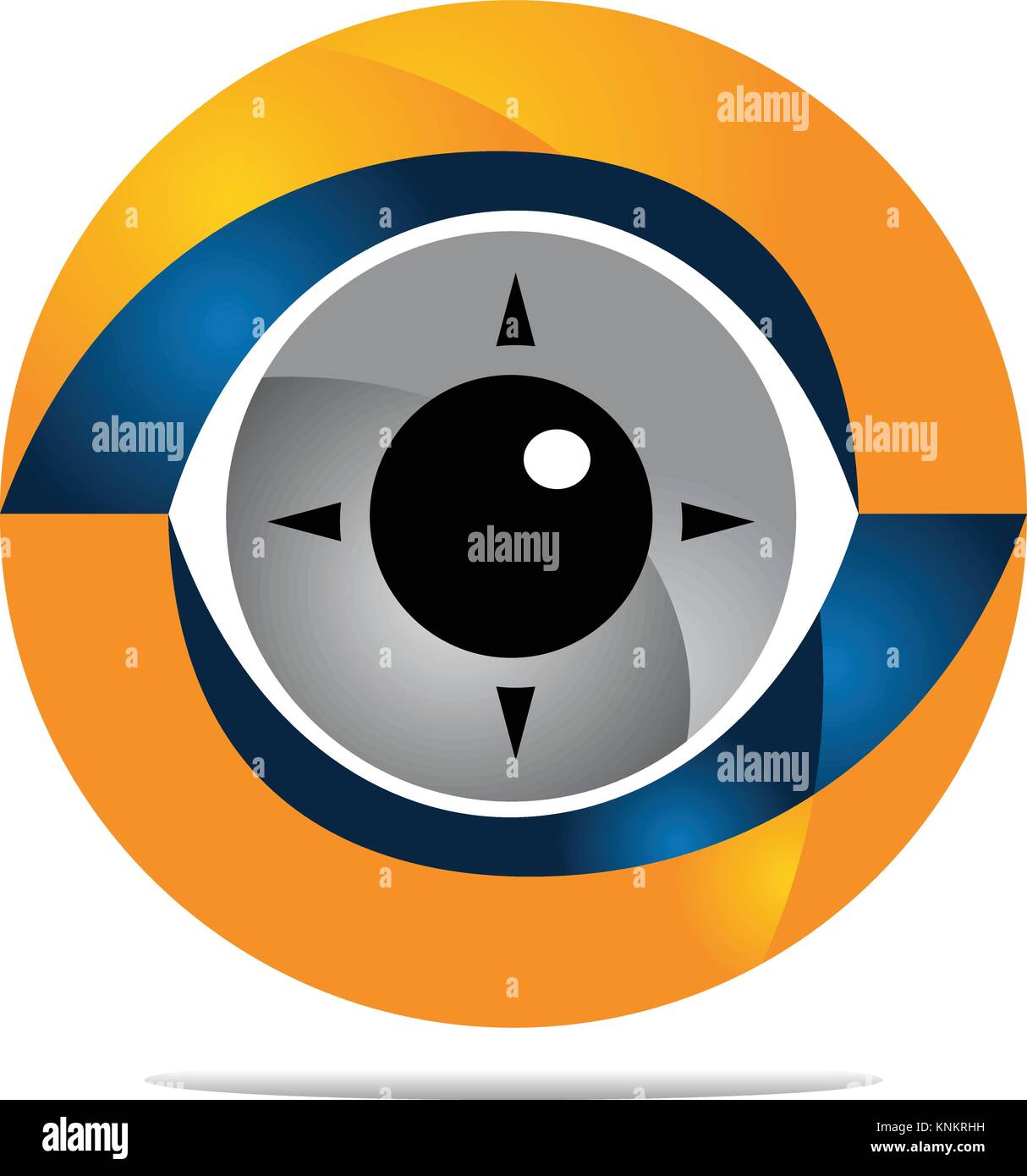 Surveillance logo Stock Vector Images - Alamy