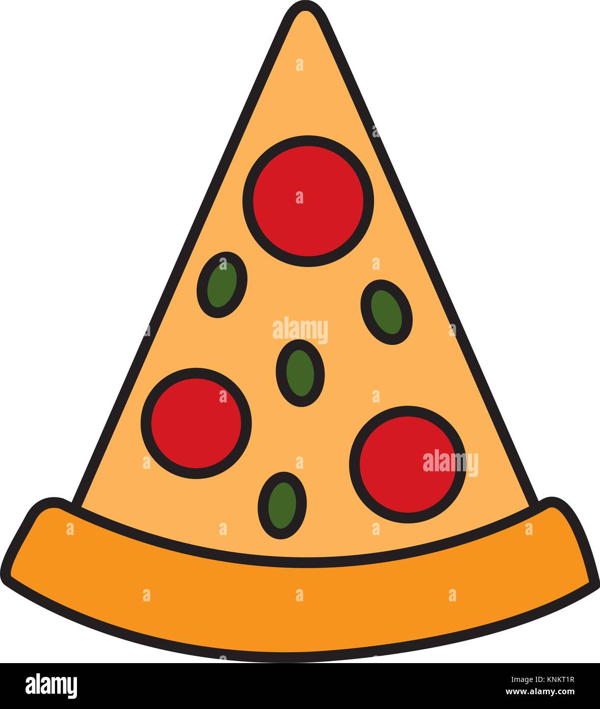 Pizza italian food symbol Stock Vector Image & Art - Alamy