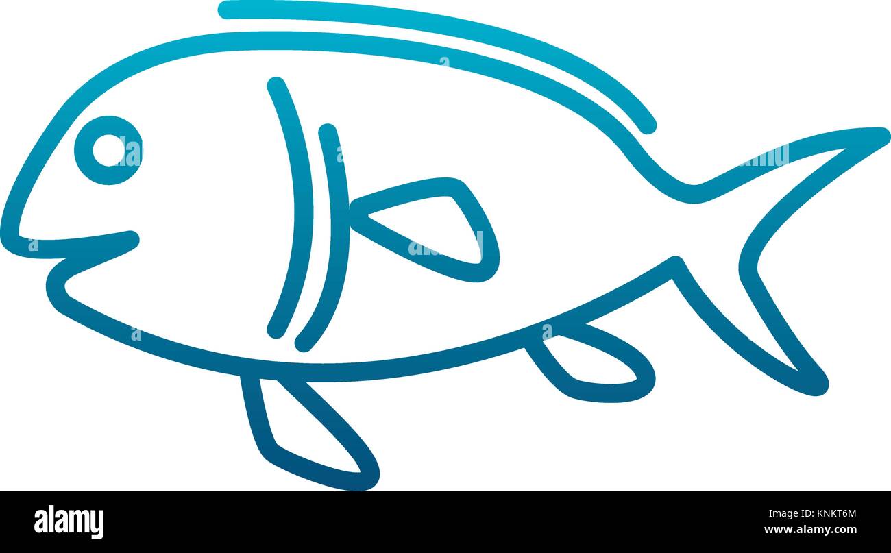 Fish seafood symbol Stock Vector Image & Art - Alamy