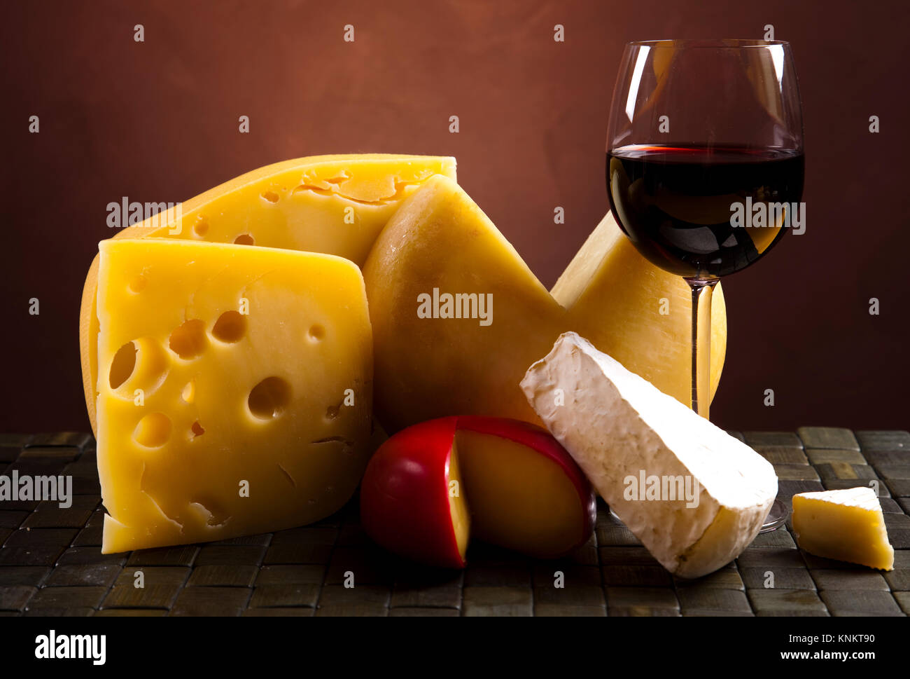 Cheese still life, saturated ambient rural theme Stock Photo - Alamy