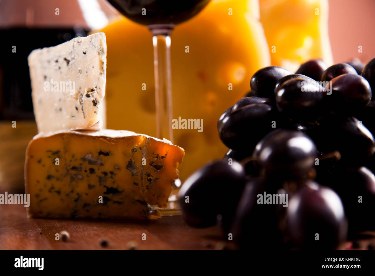 Cheese still life, saturated ambient rural theme Stock Photo - Alamy