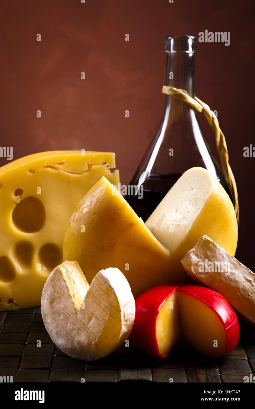 Cheese, saturated ambient rural theme Stock Photo - Alamy