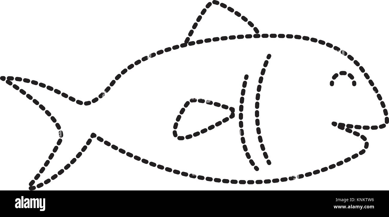 Dotted fish Stock Vector Images - Alamy