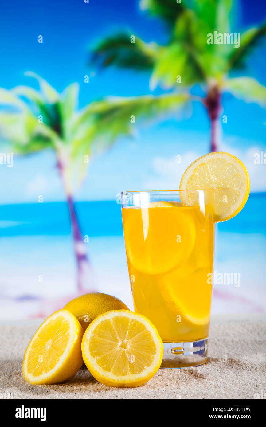 Exotic alcohol drinks, natural colorful tone Stock Photo - Alamy