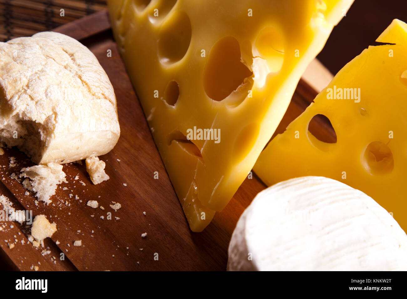 Fresh cheese, saturated ambient rural theme Stock Photo - Alamy