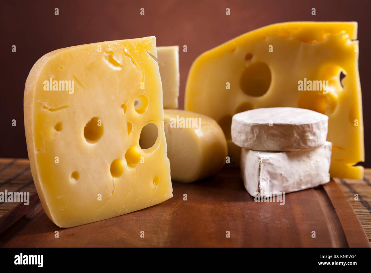 Fresh cheese, saturated ambient rural theme Stock Photo - Alamy