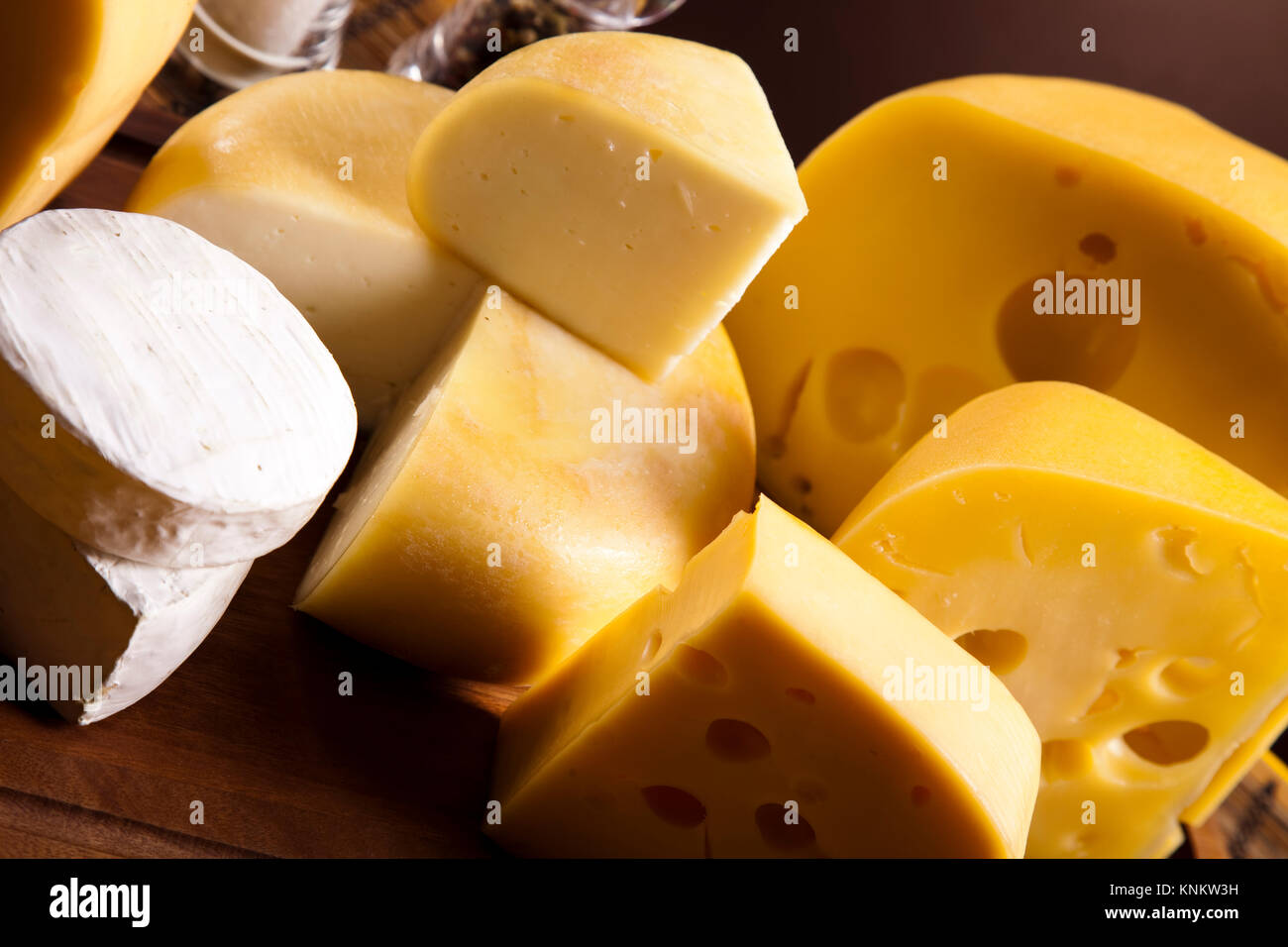 Fresh cheese, saturated ambient rural theme Stock Photo - Alamy