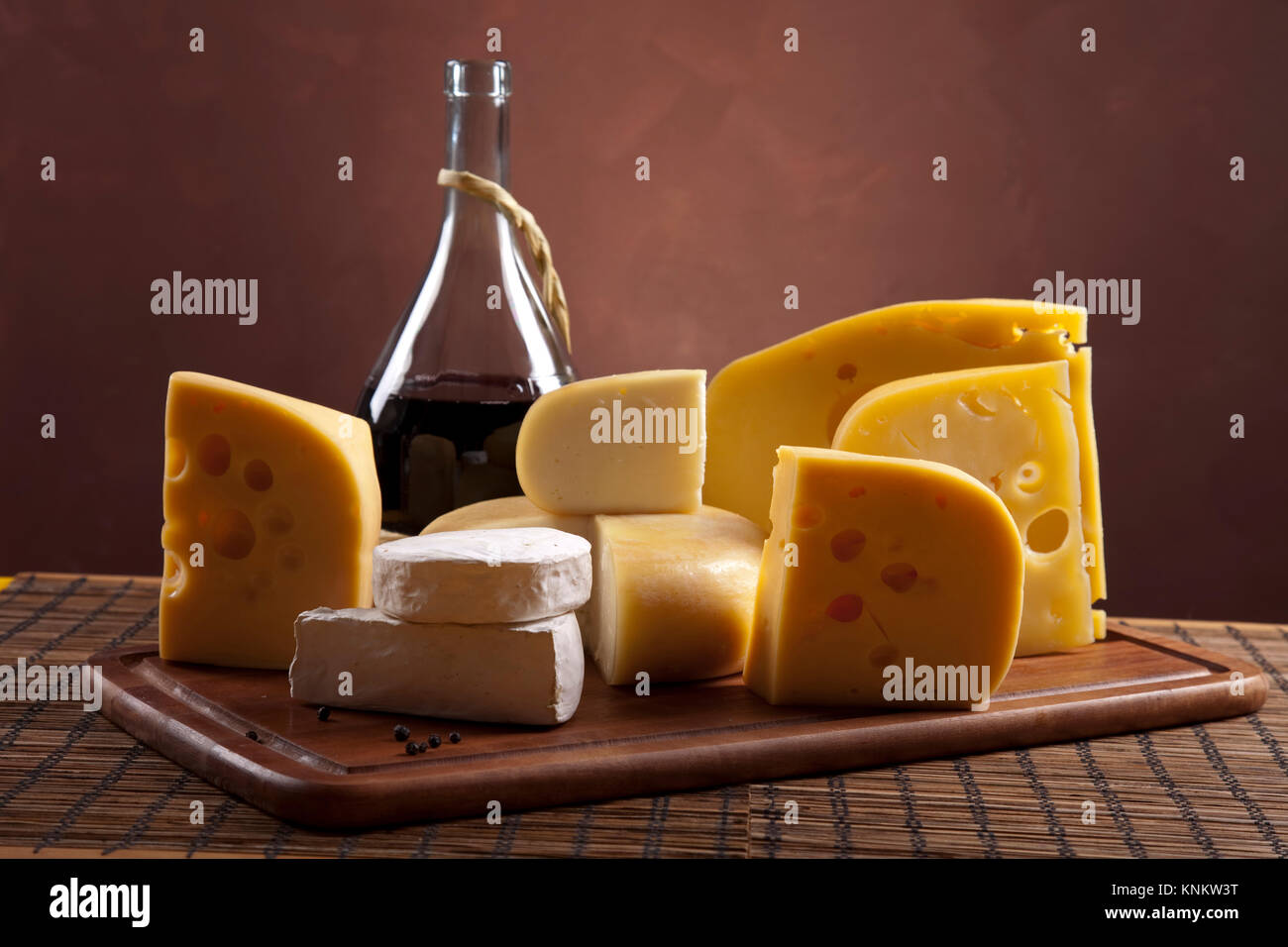Fresh cheese, saturated ambient rural theme Stock Photo - Alamy