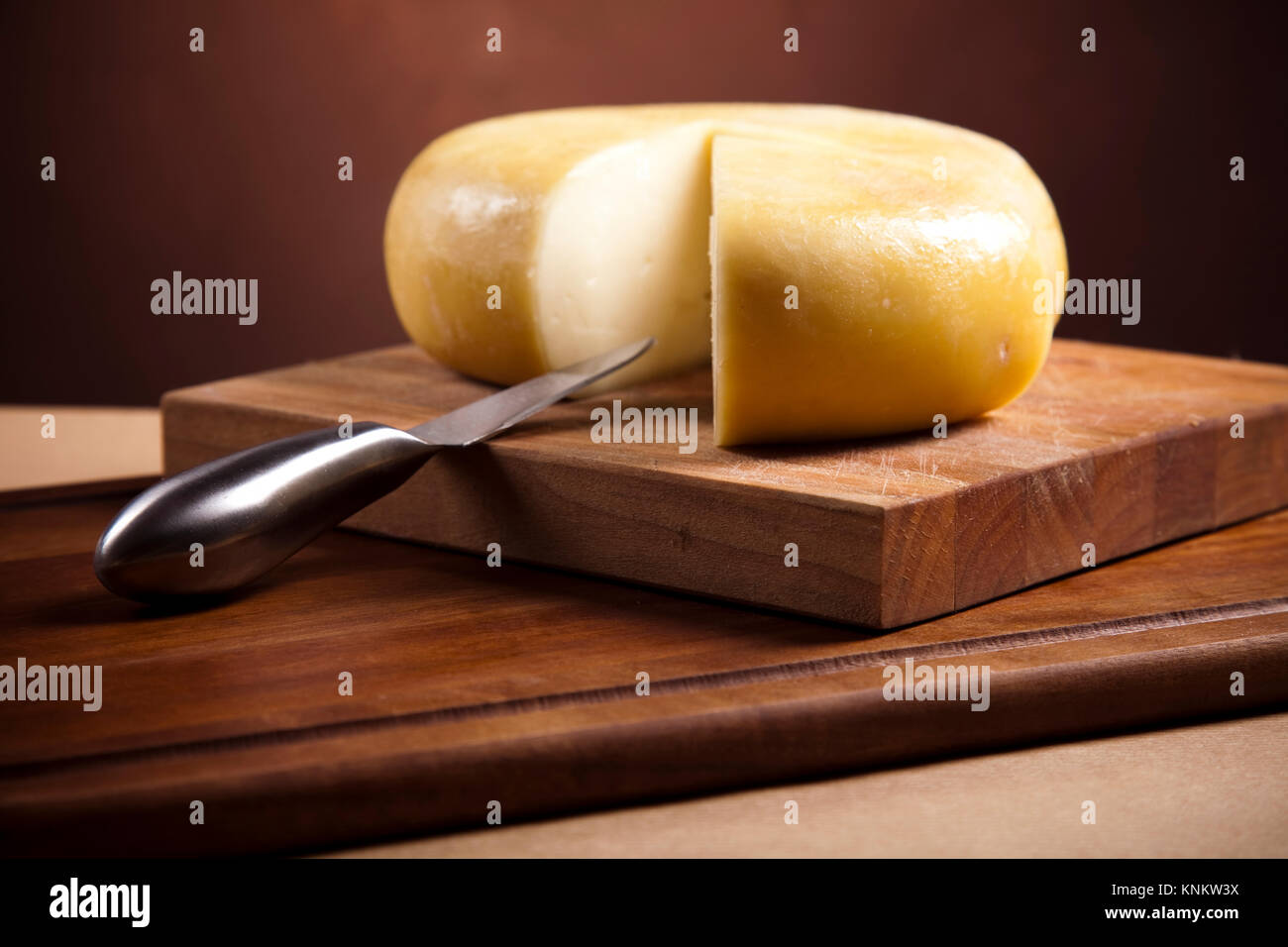 Fresh cheese, saturated ambient rural theme Stock Photo - Alamy