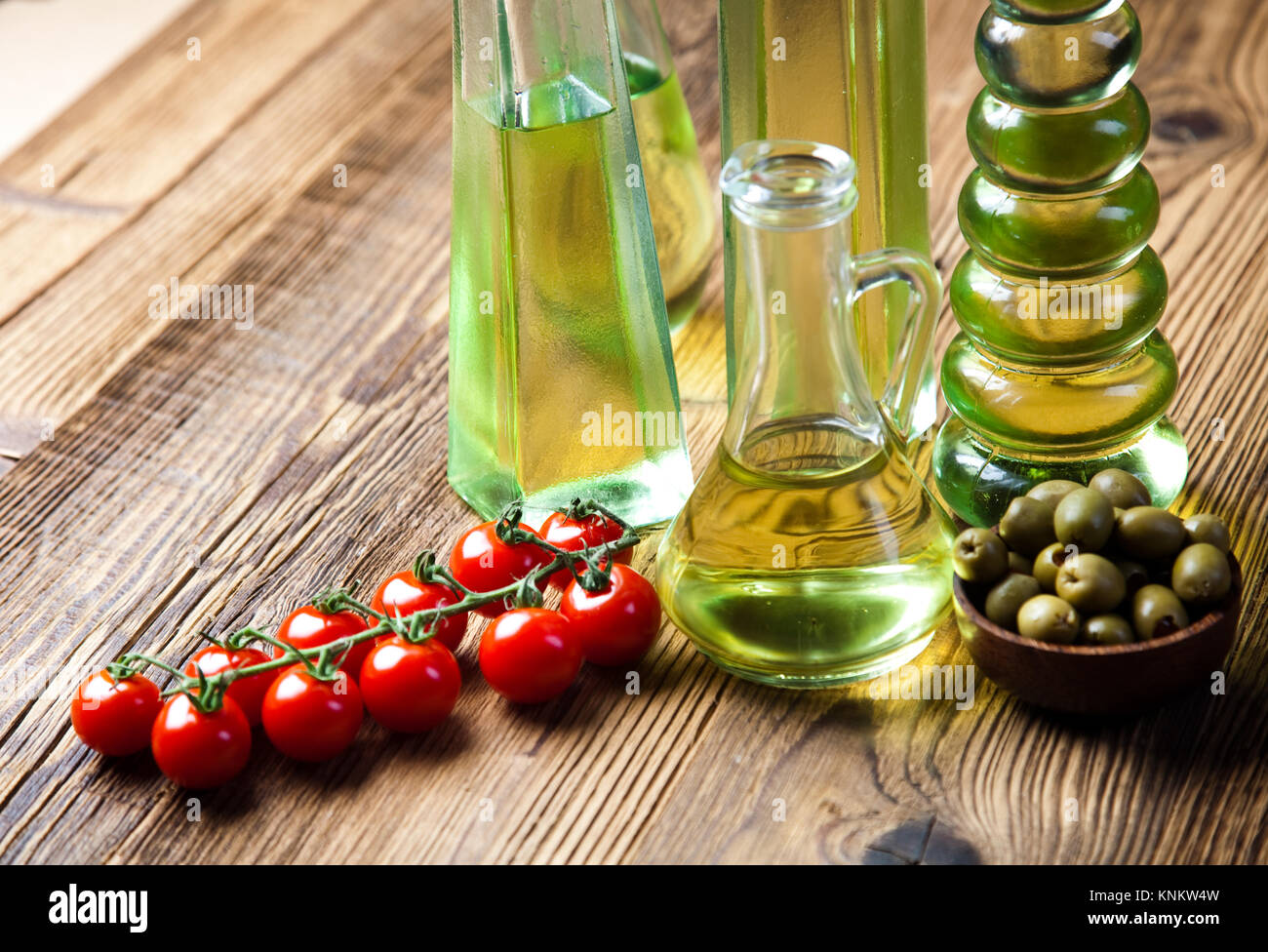 Fresh olive oil, Mediterranean rural theme Stock Photo - Alamy