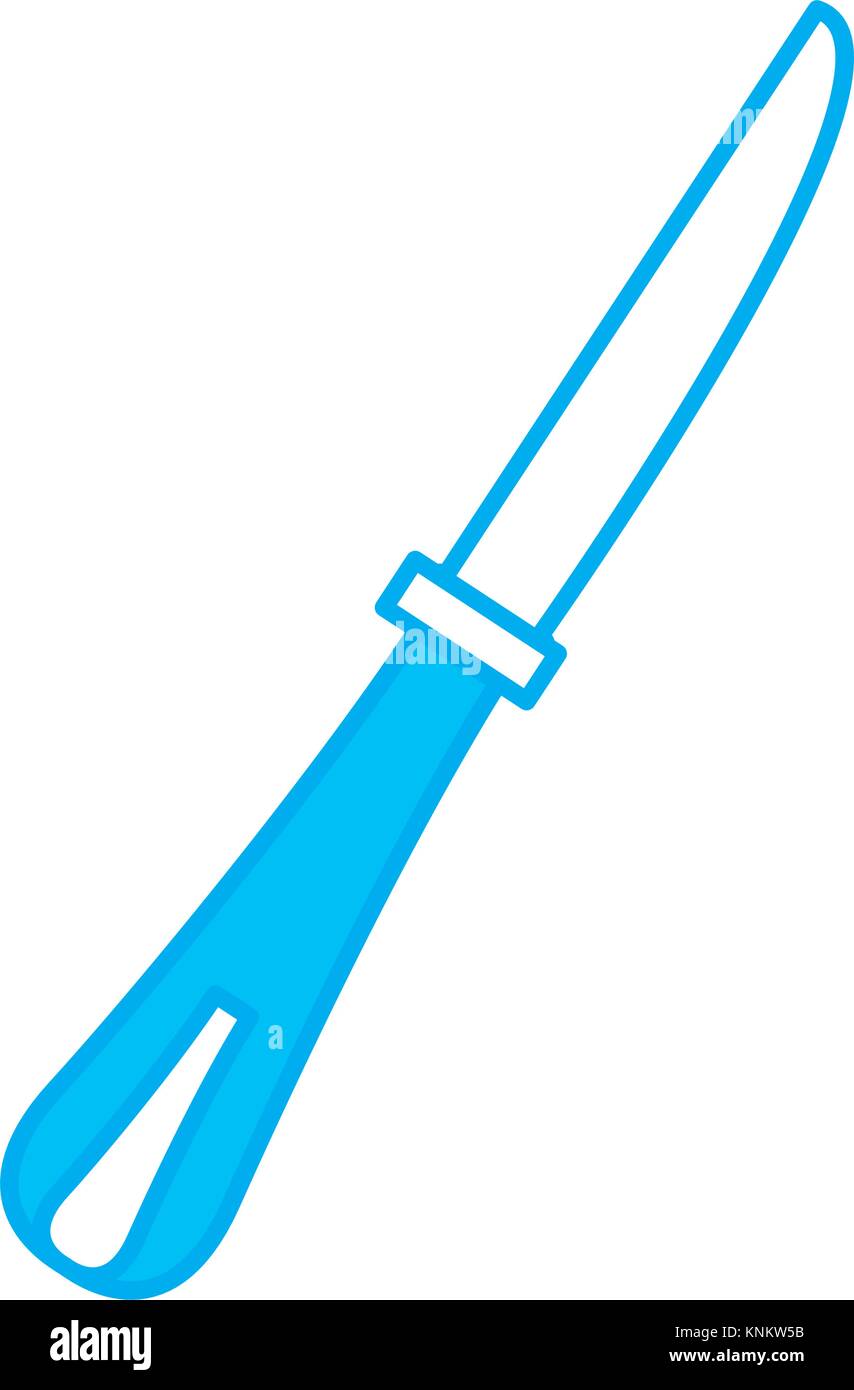 Knife cutlery symbol Stock Vector Image & Art - Alamy