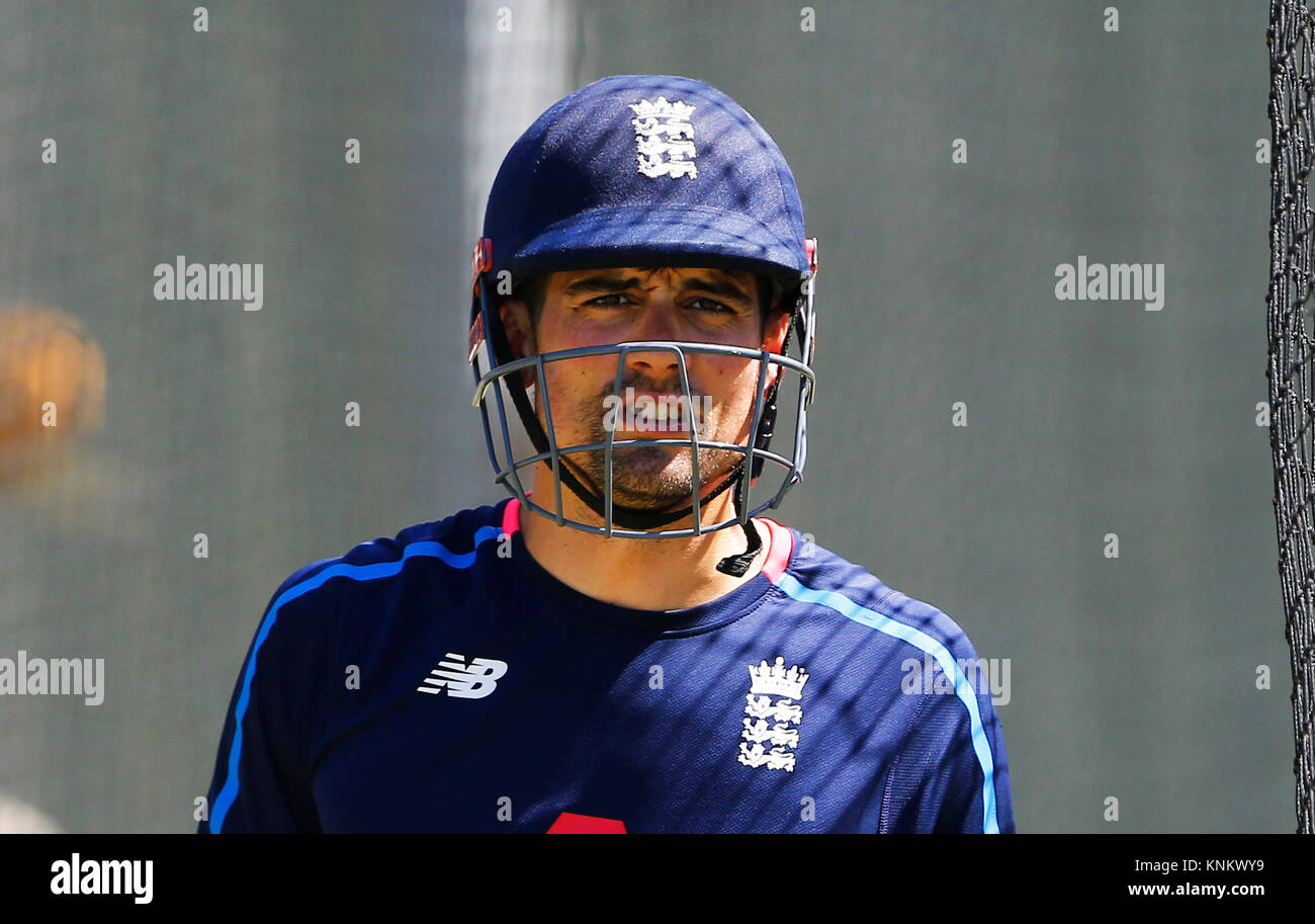 England's Alastair Cook during a nets session at the WACA Ground, Perth ...