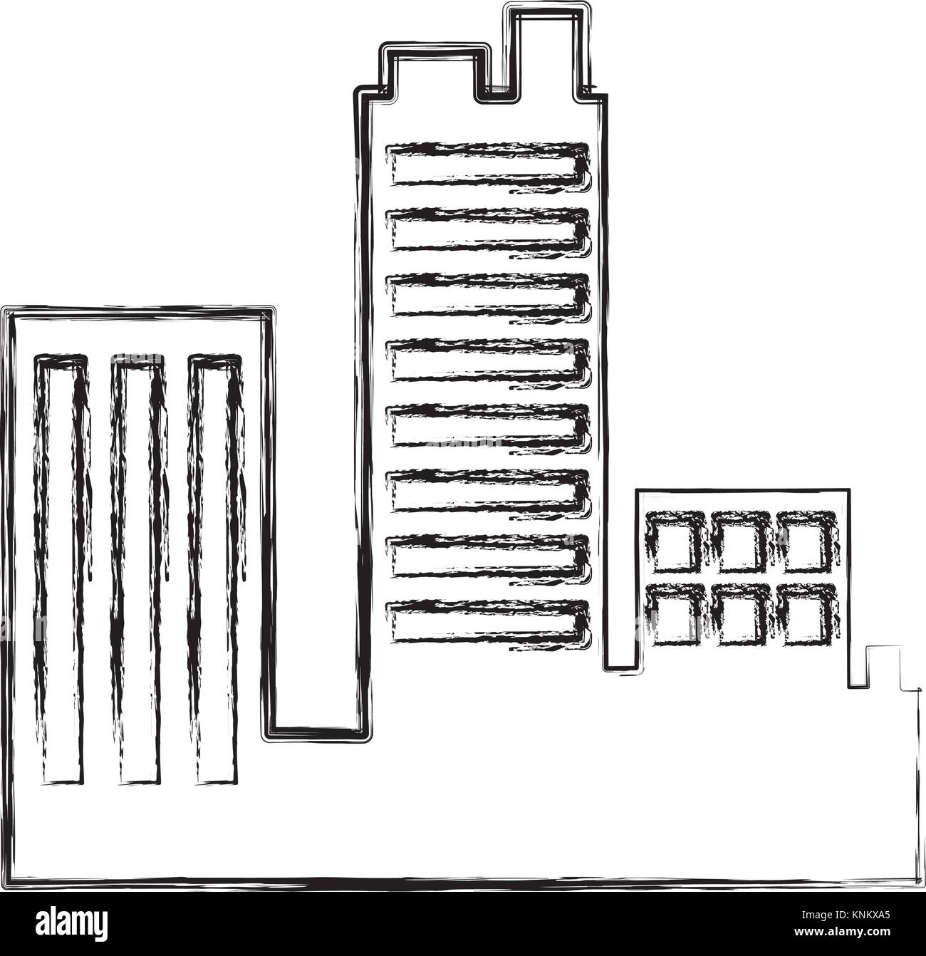 City buildings symbol Stock Vector Image & Art - Alamy