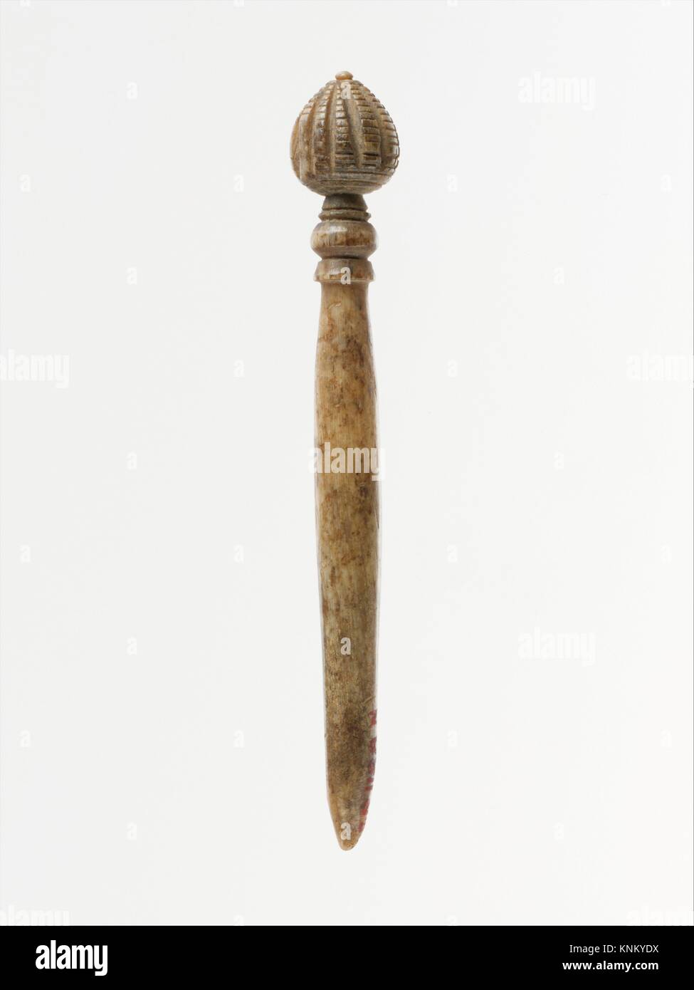Bone pin. Date: ca. A.D. 300-450; Culture: Roman; Medium: Ivory or bone ...