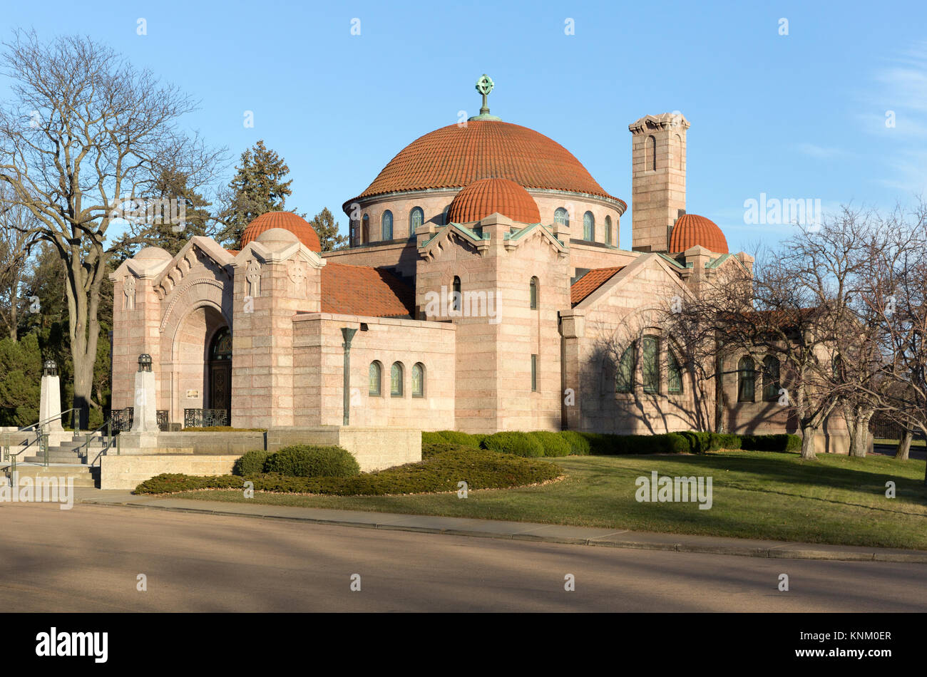 The 1908 historic Lakewood Memorial Chapel in Minneapolis, Minnesota ...