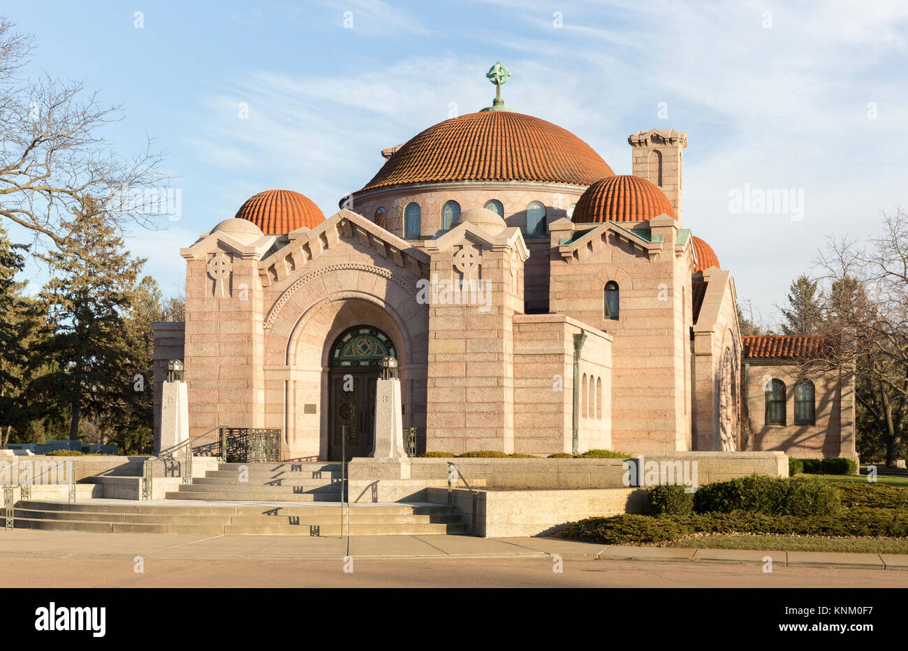 The 1908 historic Lakewood Memorial Chapel in Minneapolis, Minnesota ...