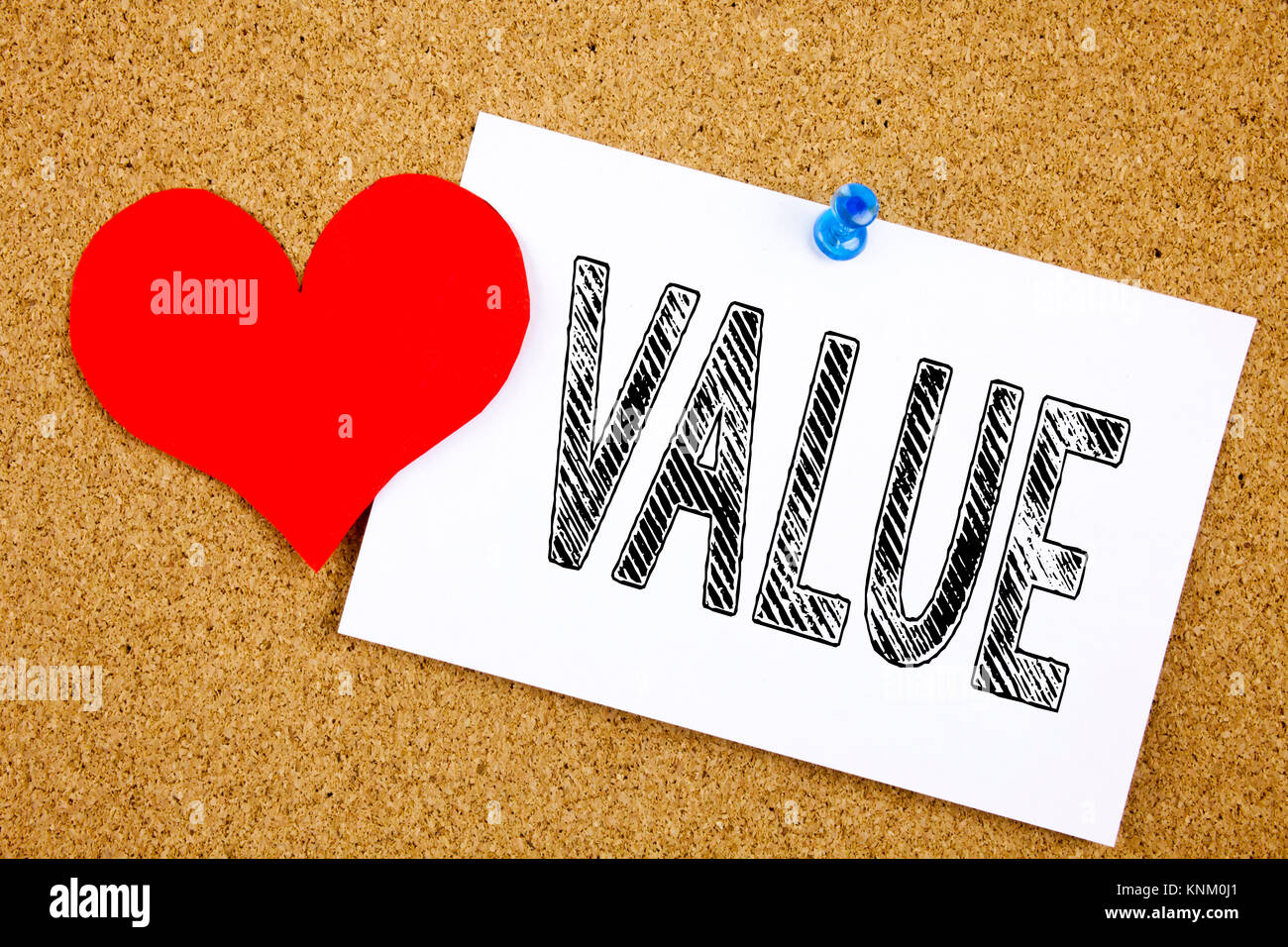 Conceptual hand writing text caption inspiration showing Value concept ...