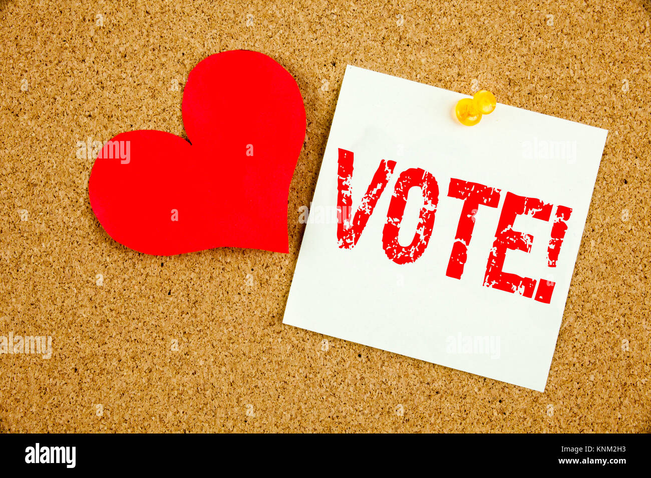 Conceptual hand writing text caption inspiration showing Vote concept ...