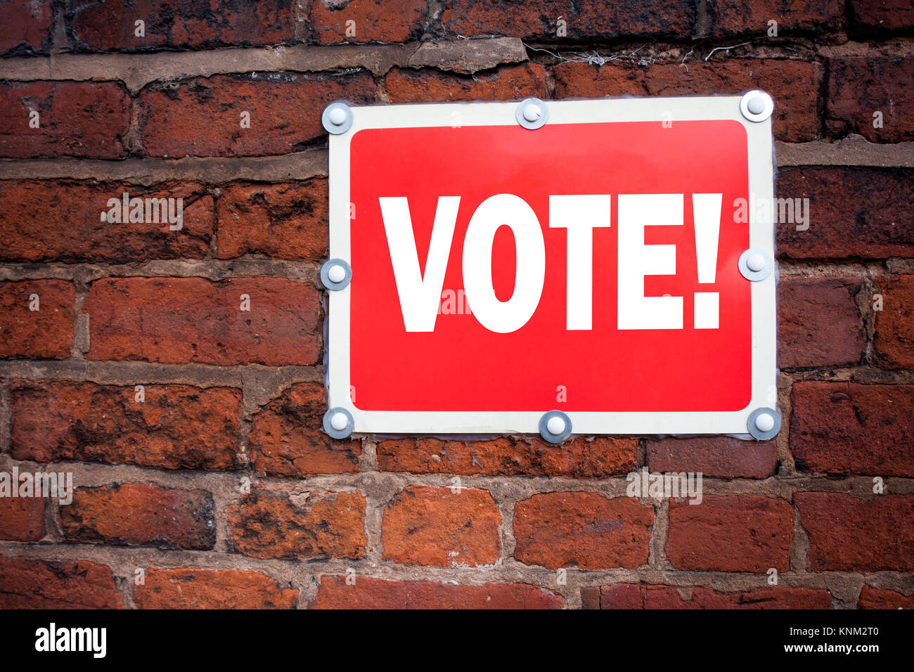 Hand writing text caption inspiration showing Vote concept meaning ...