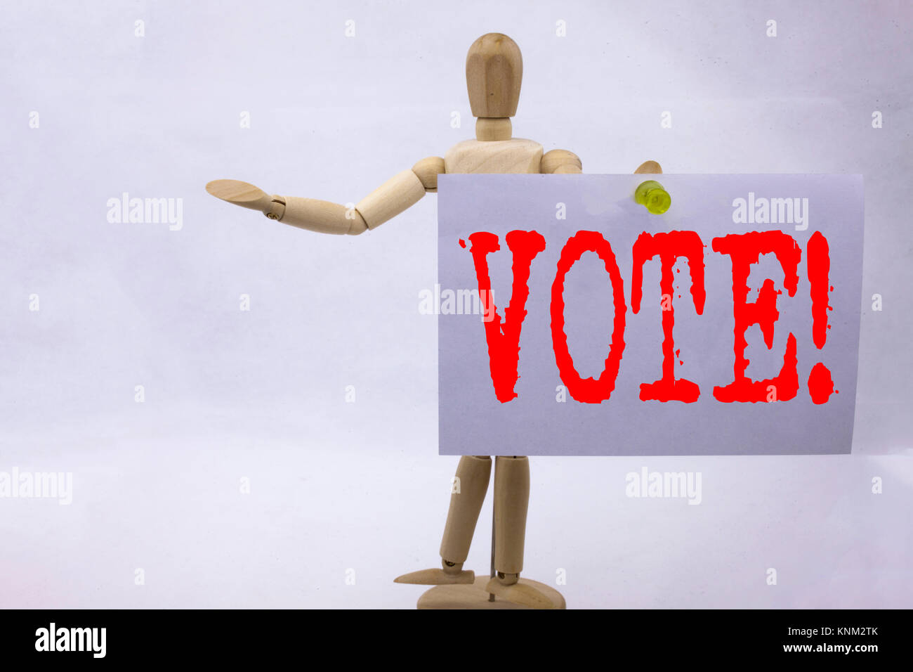 Conceptual hand writing text caption inspiration showing Vote Business ...