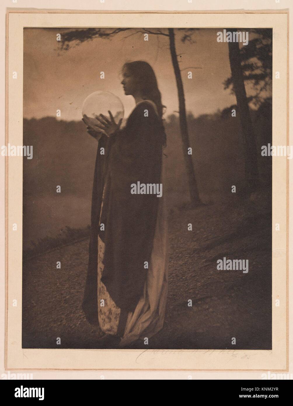 The Bubble. Artist: Clarence H. White (American, 1871-1925); Date: 1898 ...