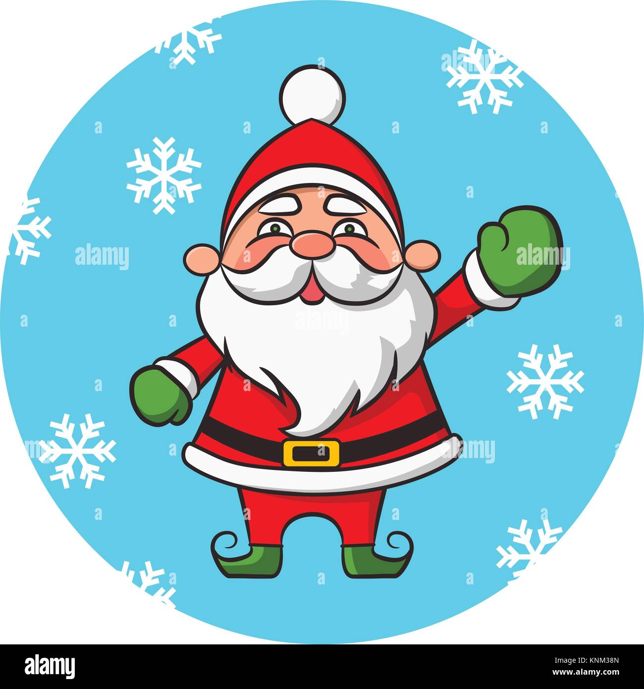 Claus wave Stock Vector Images - Alamy