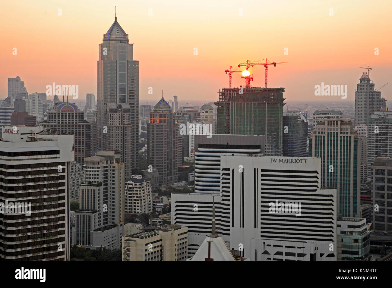 Bangkok skyline, Thailand Stock Photo - Alamy