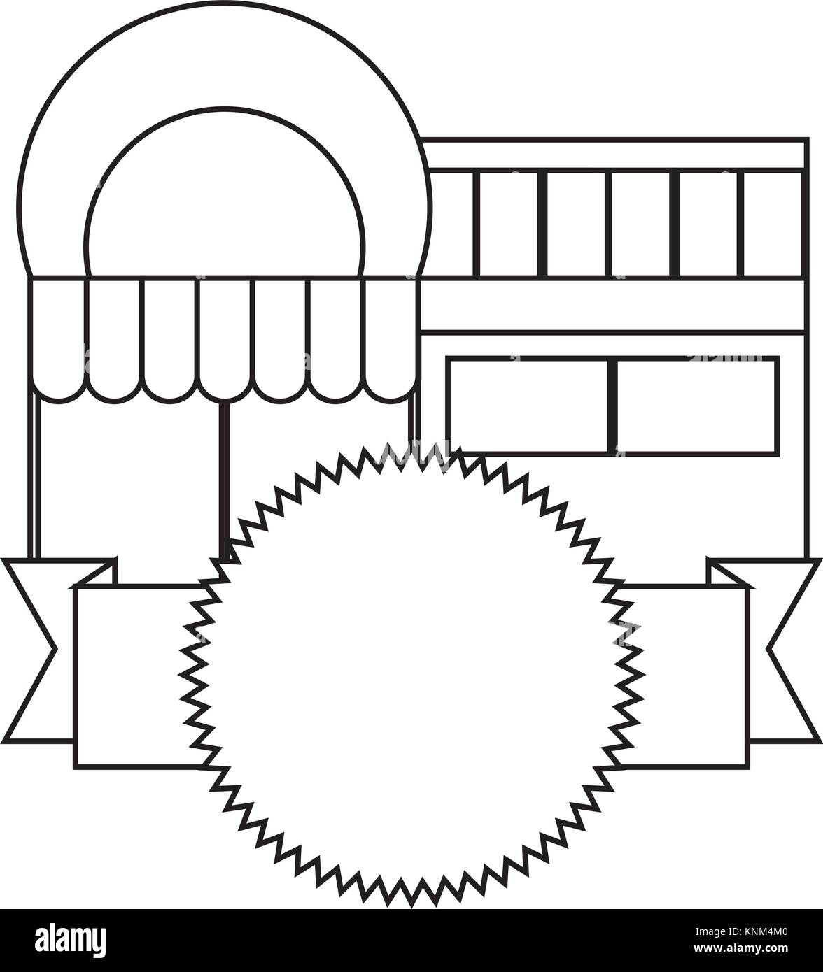 supermarket building icon Stock Vector Image & Art - Alamy