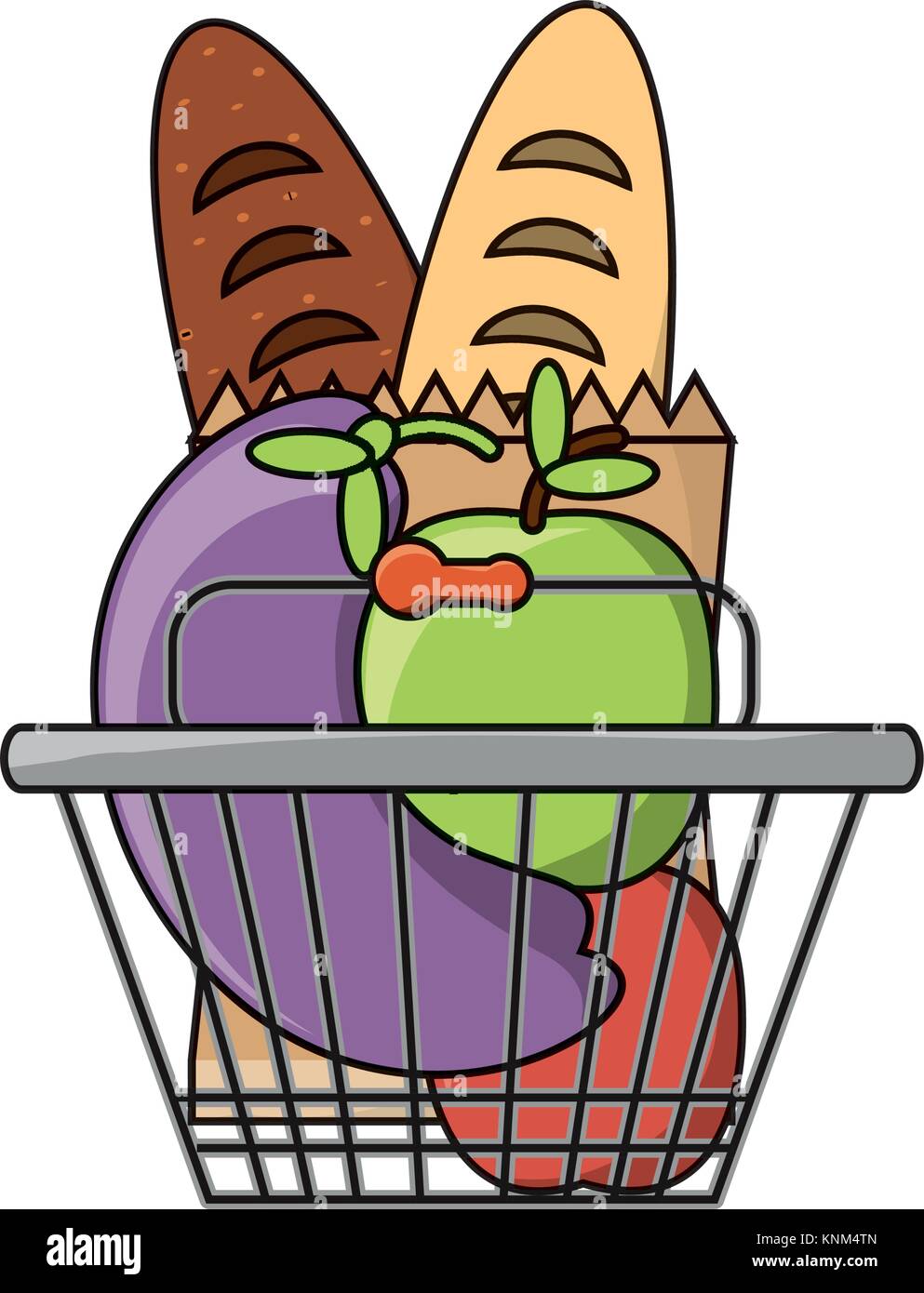 shopping basket design Stock Vector Image & Art - Alamy