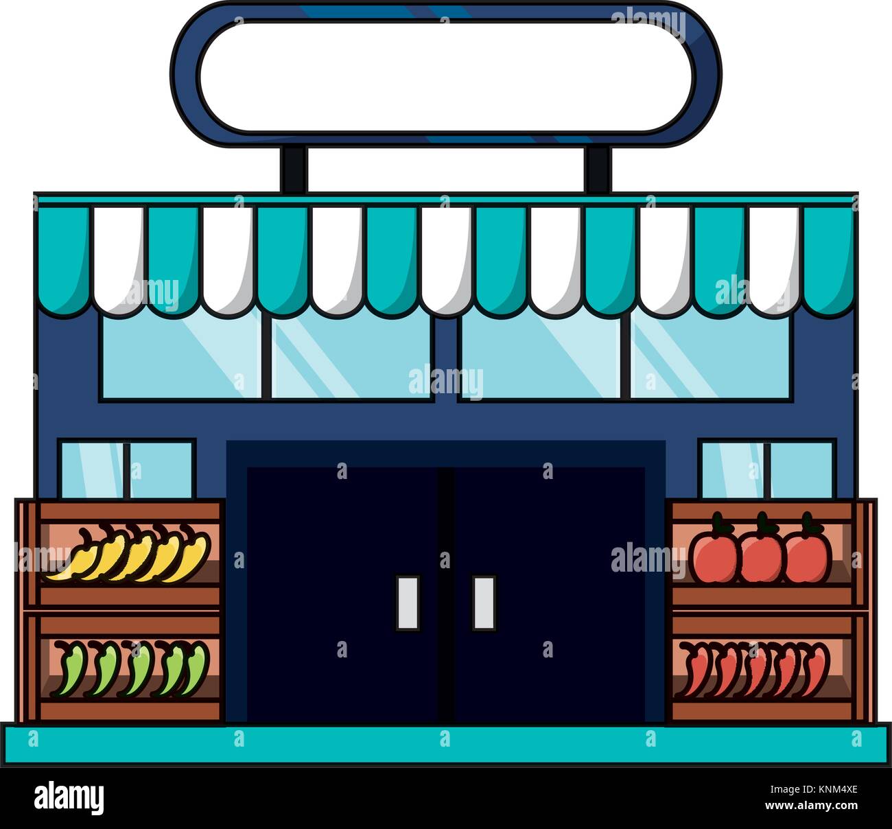 supermarket building icon Stock Vector Image & Art - Alamy