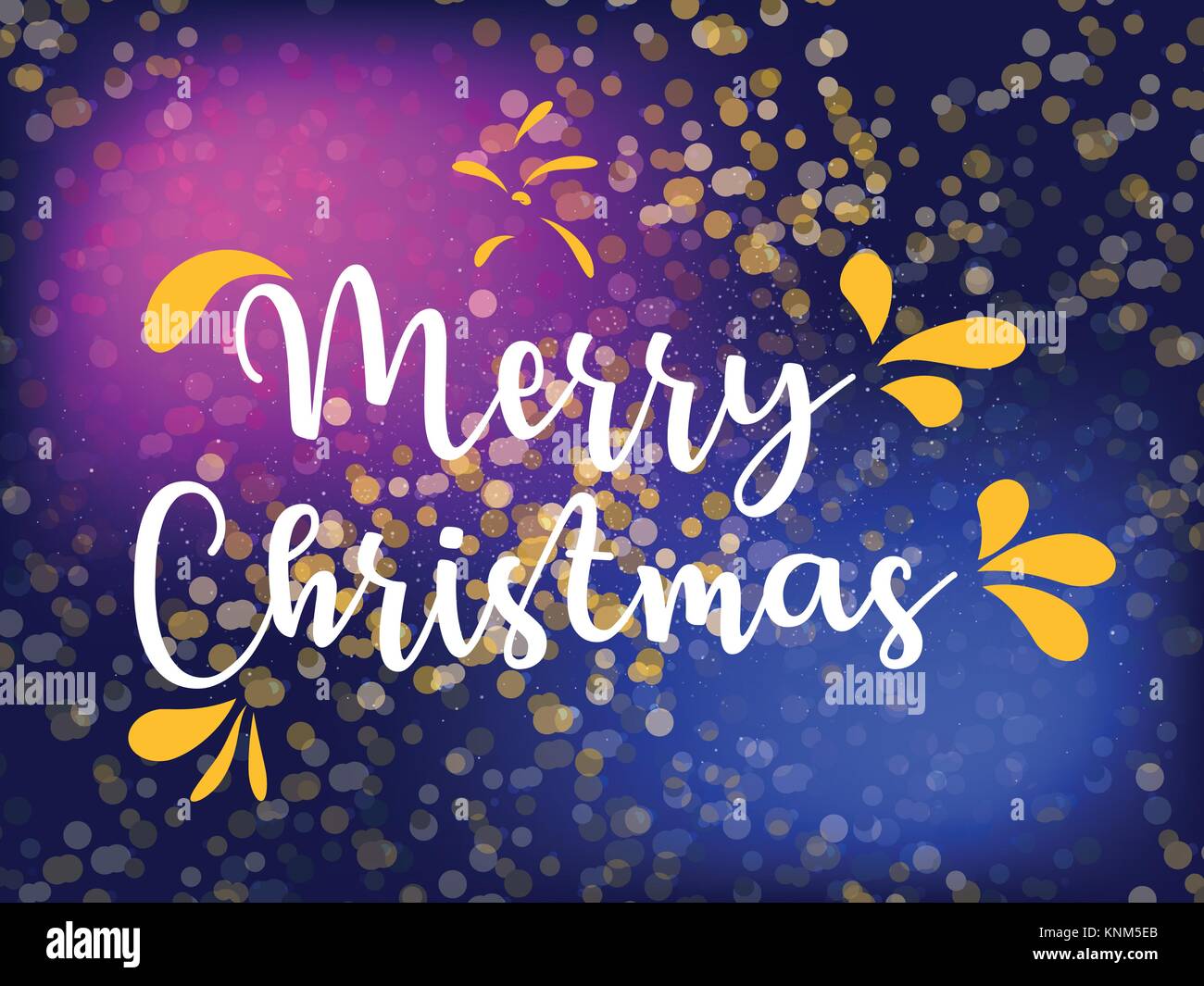 Merry Christmas text design. Vector logo, typography. Usable as banner ...