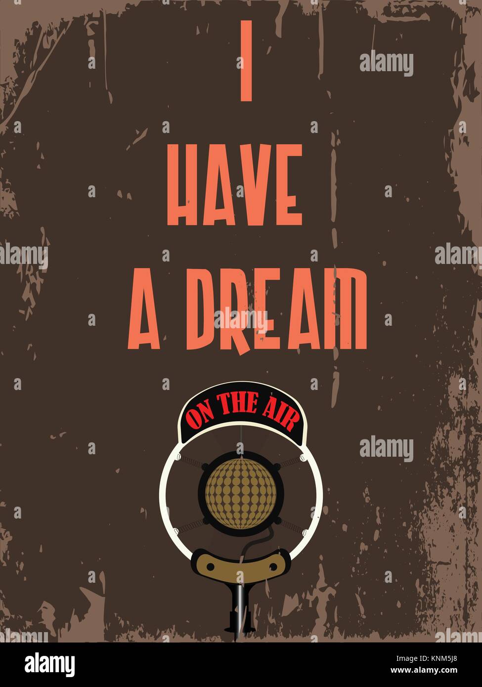 Martin Luther King Day flyer, banner or poster. Holiday background with ...