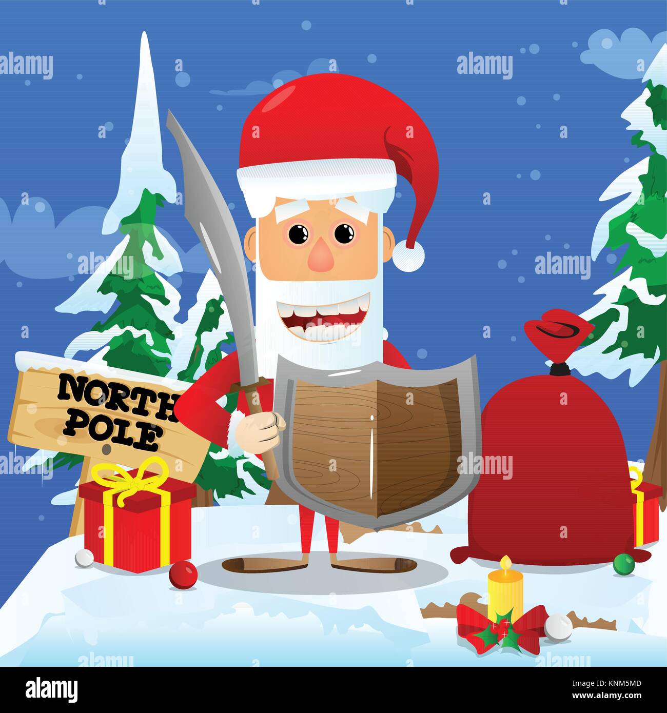 Sword preparing Stock Vector Images - Alamy