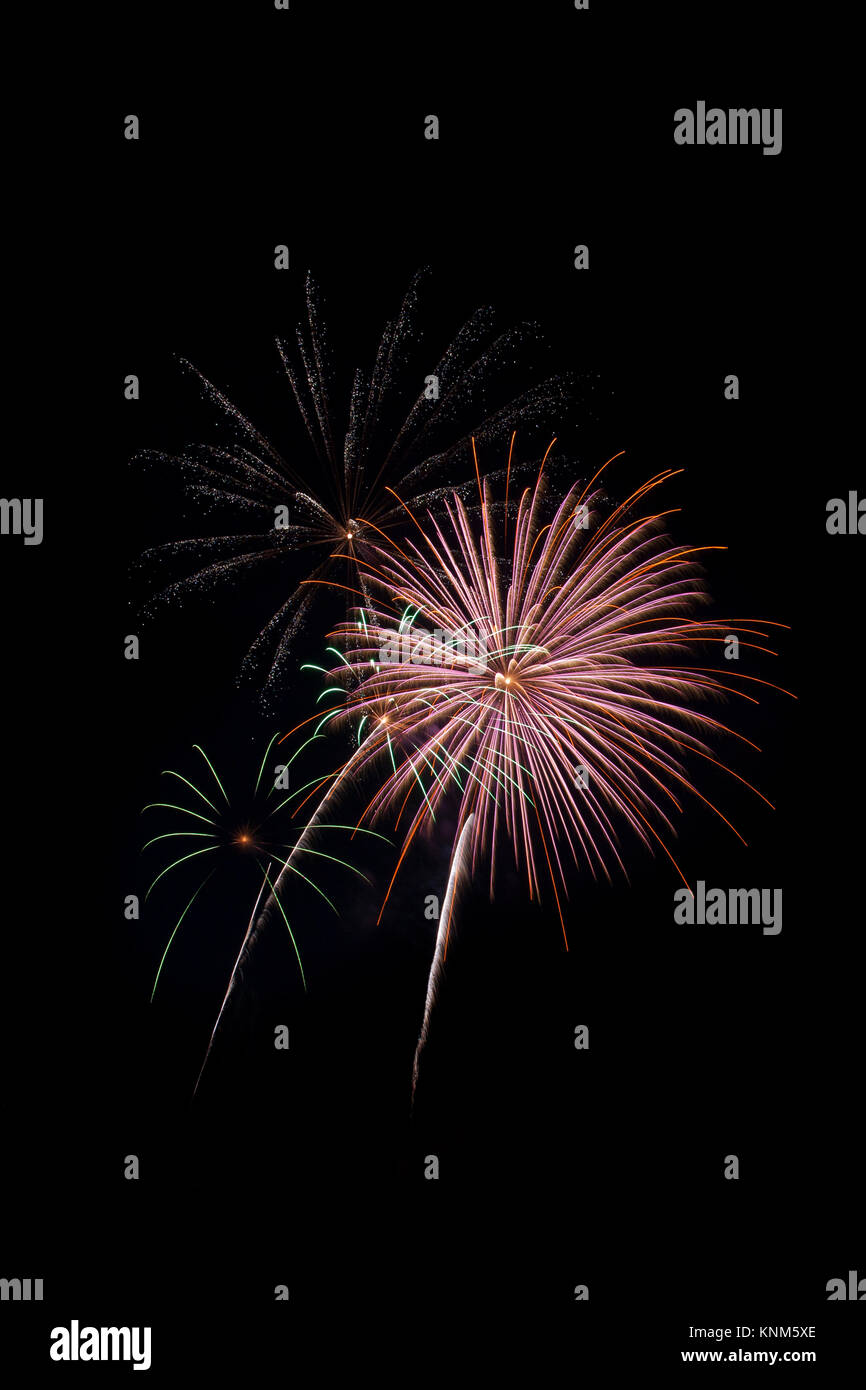 Beautiful fireworks hi-res stock photography and images - Alamy