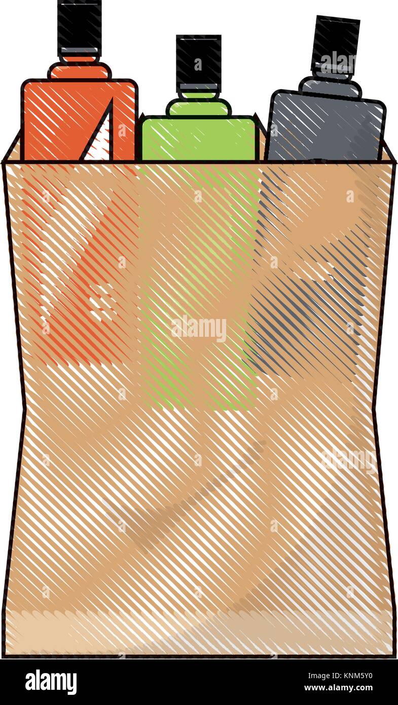 grocery bag design concept Stock Vector Image & Art - Alamy