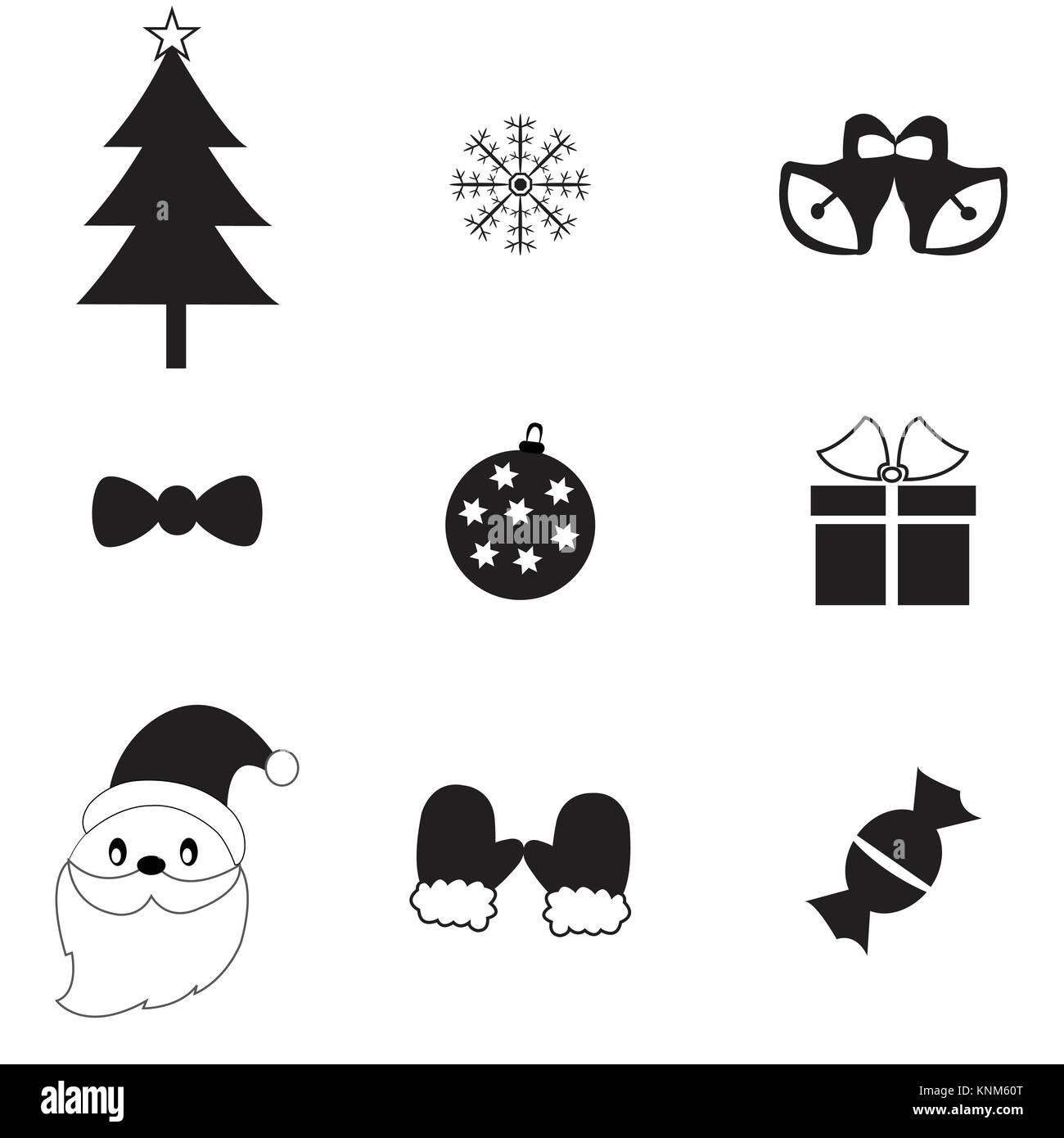 Christmas gift star candle Stock Vector Images - Alamy