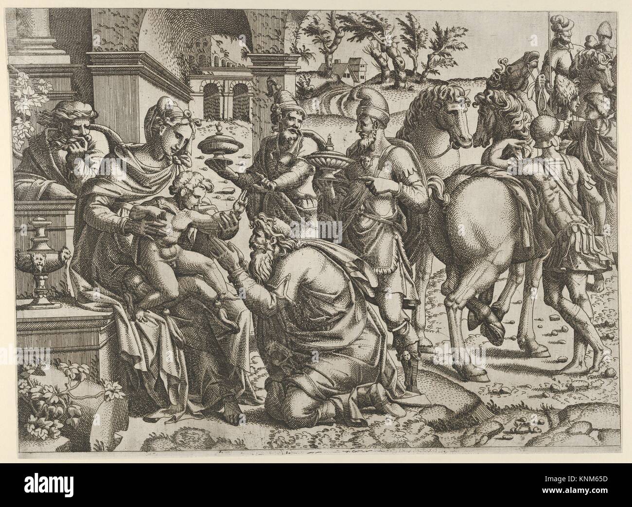 Jean mignon after luca penni hi-res stock photography and images - Alamy