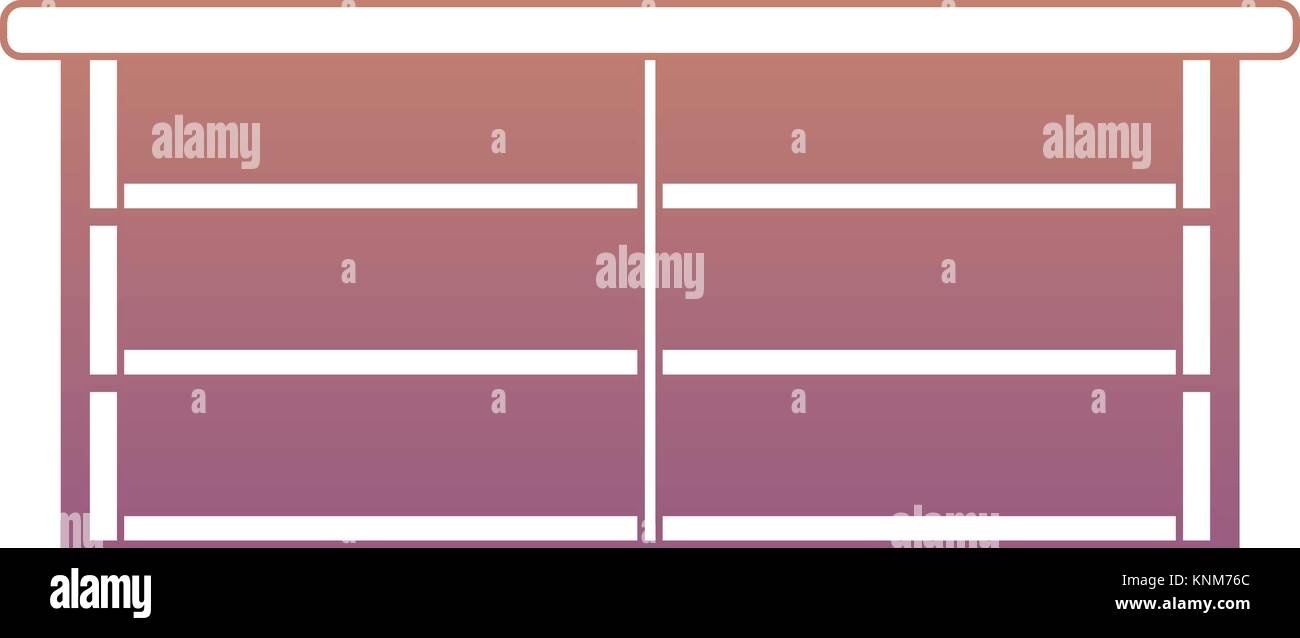 Convenience store interior counter Stock Vector Images - Alamy