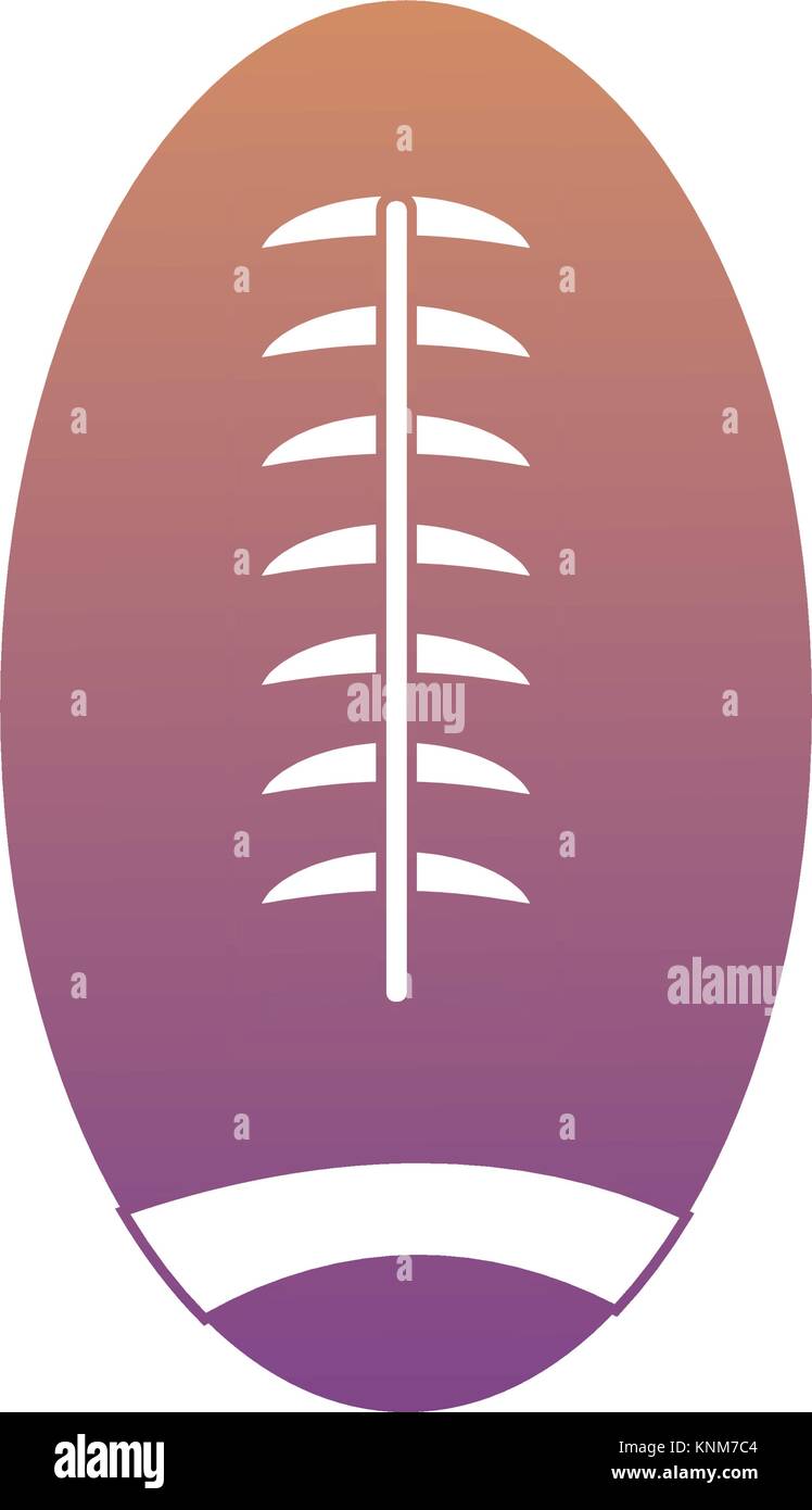 american football ball icon Stock Vector Image & Art - Alamy